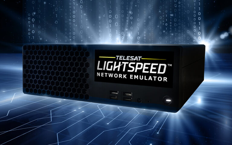 Seeing is believing – The Telesat Lightspeed Network Emulator | Telesat